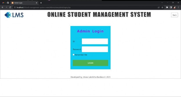LMS Web Application Documentation